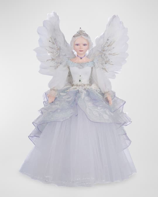 Katherine's Collection Crystalline Angel Tree Topper | Neiman Marcus