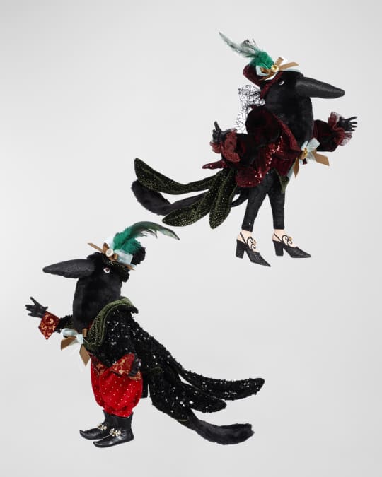 Mark Roberts Mr. and Mrs. Crow Figures, Set of 2 | Neiman Marcus