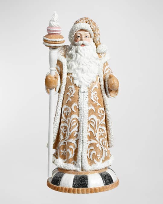 Mark Roberts Gingerbread Santa Christmas Figurine, 18" | Neiman Marcus