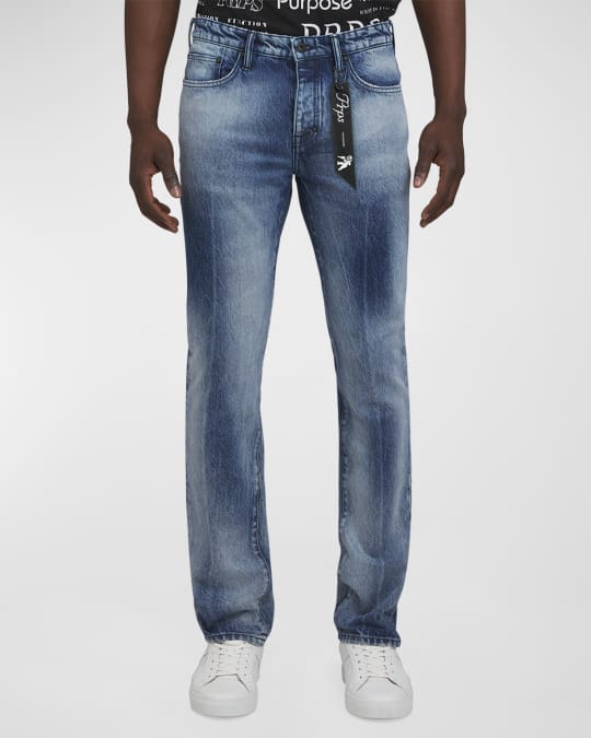 PRPS Men's Mallow Two-Tone Jeans | Neiman Marcus