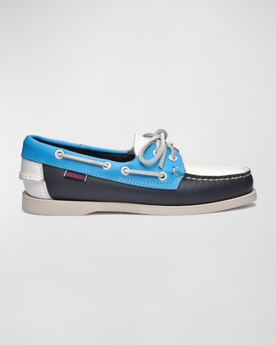 Sebago Portland Spinnaker Colorblock Boat Shoes | Neiman Marcus