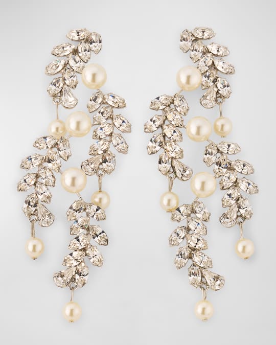 Jennifer Behr Wisteria Crystal Earrings | Neiman Marcus