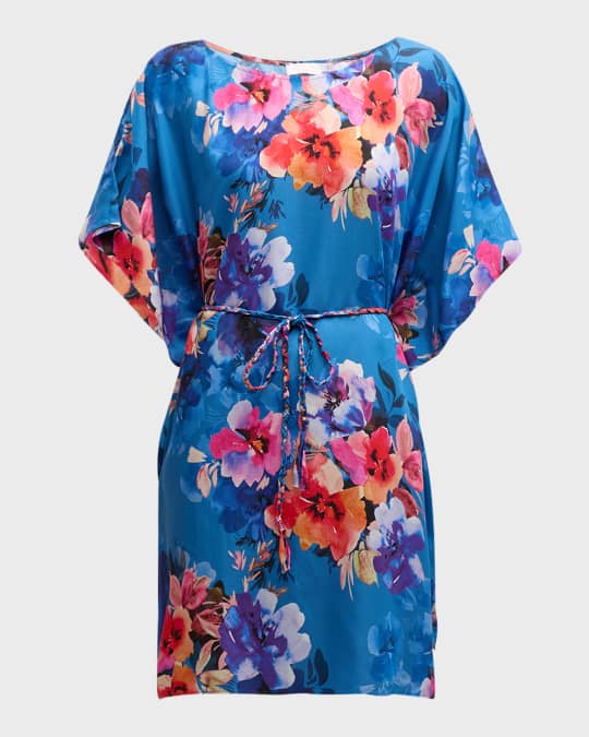 Johnny Was Summer Days Belted Mini Dress | Neiman Marcus