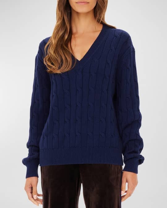 The Upside Seymour Cable-Knit Sweater | Neiman Marcus