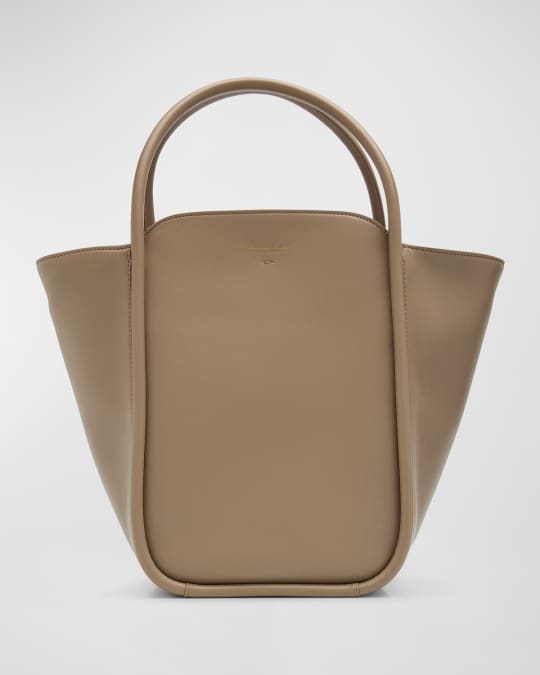 Giorgio Armani Calf Leather Shopping Tote Bag | Neiman Marcus