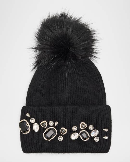 Adrienne Landau The Gramercy Knit Beanie | Neiman Marcus