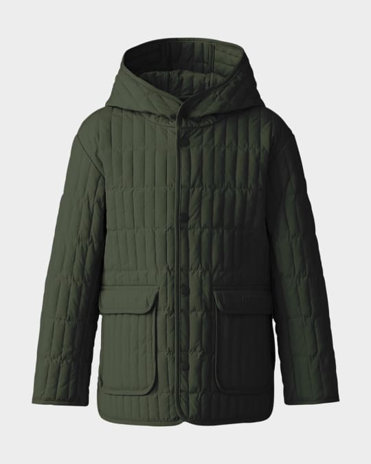 Mackage Kid's Spencer Light Down Vertically Quilted Jacket, Size 8-14 ...