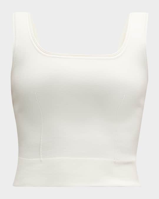 SIMKHAI Ramaina Square-Neck Tank Top | Neiman Marcus