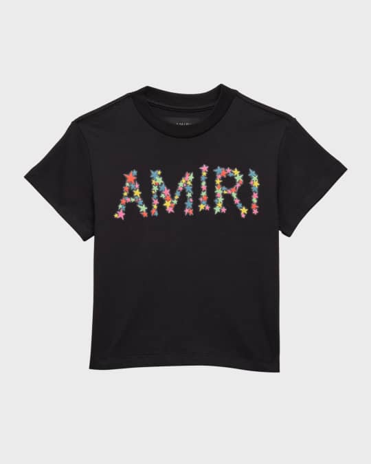 Amiri Boy's Star Logo-Print T-Shirt, Size 4-12 | Neiman Marcus