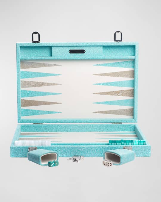Hector Saxe Gabin Large Backgammon Set | Neiman Marcus