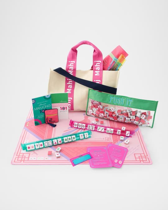 OH MY MAHJONG Spring Ultimate Mahjong Set | Neiman Marcus