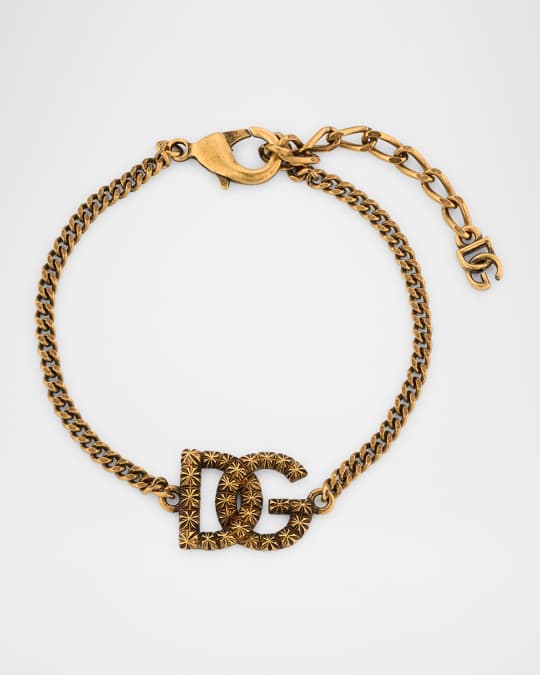 Dolce&Gabbana DG Logo Chain Bracelet | Neiman Marcus