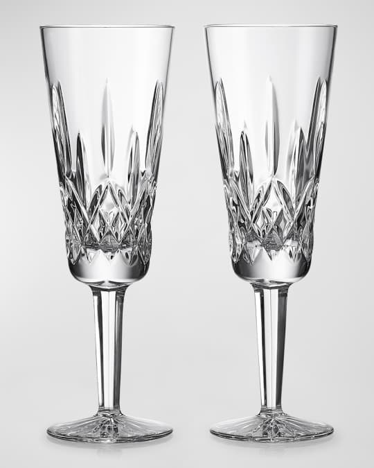 Waterford Crystal Lismore Champagne Flutes, Set of 2 | Neiman Marcus