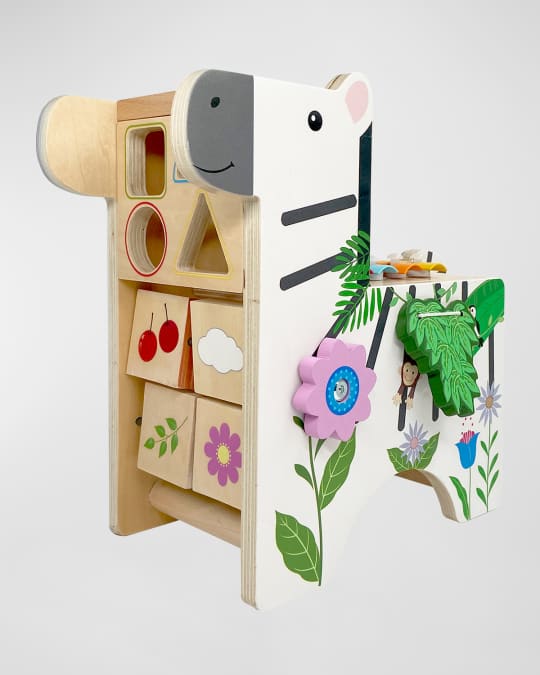 Teamson Kids Toddler Zebra Activity Play Center | Neiman Marcus