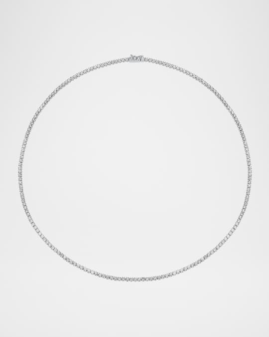 Anita Ko Hepburn 18K White Gold Diamond Choker Necklace, 16"L | Neiman ...
