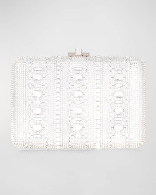 Judith Leiber Couture Radiant Jewel Crystal Slim Clutch Bag | Neiman Marcus