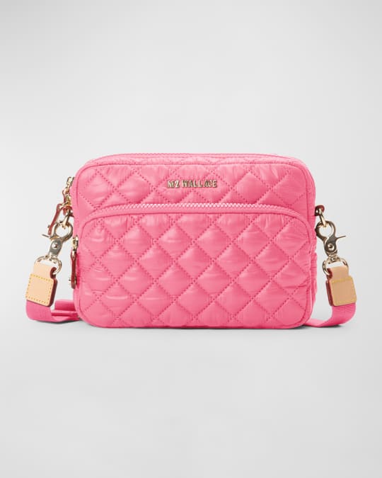 MZ WALLACE Metro Small Quilted Camera Crossbody Bag | Neiman Marcus