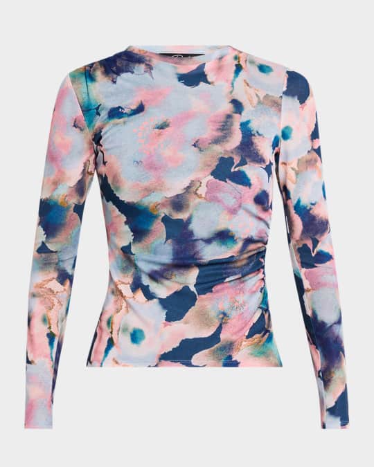 Rails Joelle Mock-Neck Top | Neiman Marcus