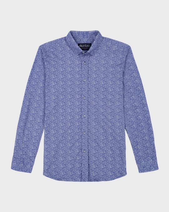 Robert Graham Men's Boden Cotton-Stretch Sport Shirt | Neiman Marcus