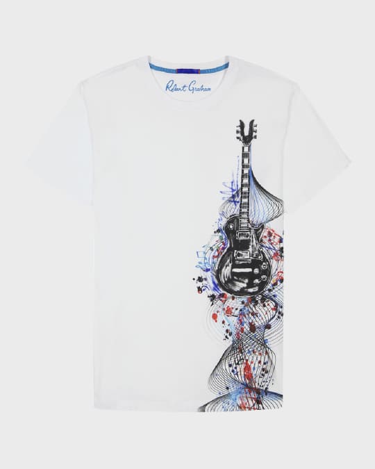 Robert Graham Men's Rockstar Rhythm Graphic T-Shirt | Neiman Marcus