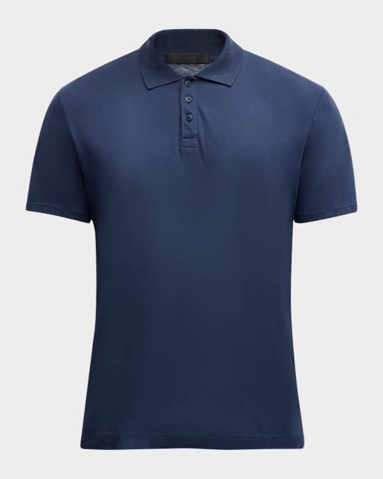 ATM Anthony Thomas Melillo Men's Washed Jersey Polo Shirt | Neiman Marcus