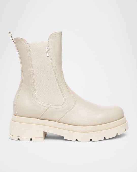 NeroGiardini Leather Chelsea Ankle Booties | Neiman Marcus