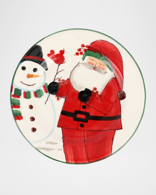 Vietri Old St. Nick 2024 Limited Edition Salad Plate | Neiman Marcus