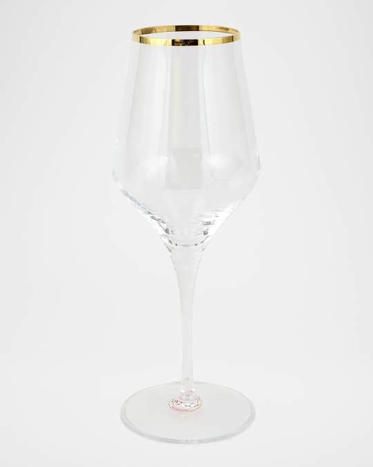 Vietri Contessa Gold Water Glass | Neiman Marcus