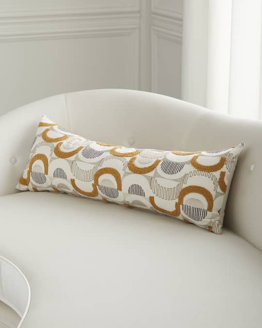 Eastern Accents Buster Decorative Pillow, 13" x 36" | Neiman Marcus