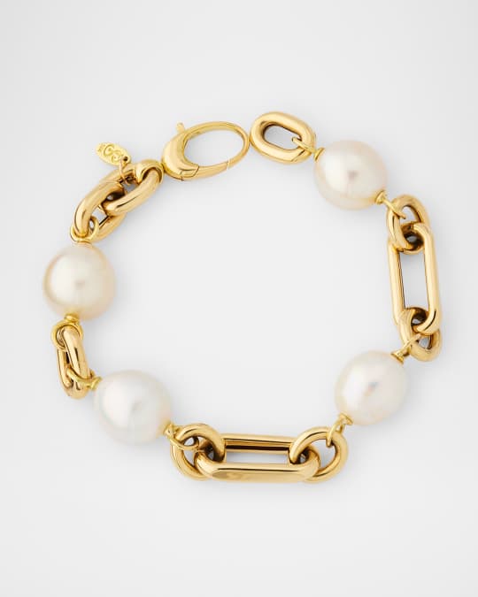 Pearls By Shari Amalfi Coast 18K Yellow Gold South Sea Pearl Bracelet ...