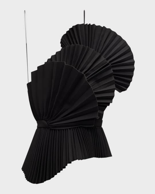 Acler Abbotsford Pleated Fan Top | Neiman Marcus