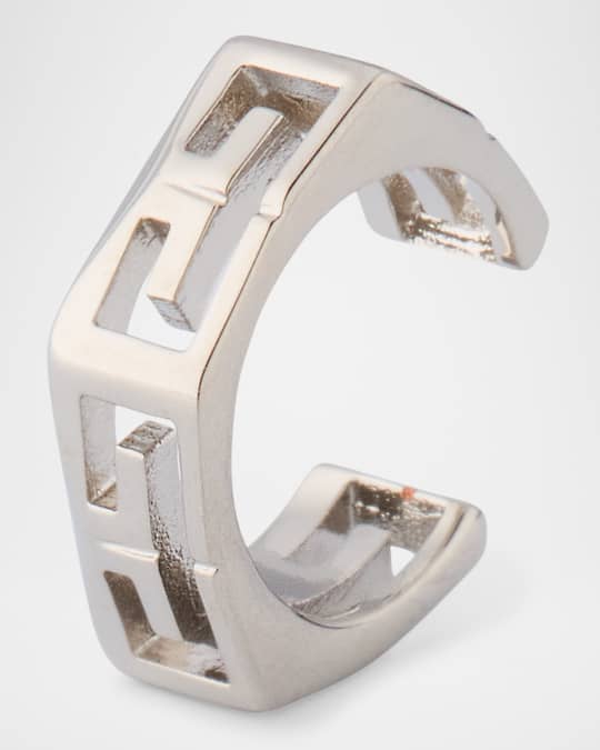 Givenchy Men's 2G Silvery Ear Cuff, Single | Neiman Marcus