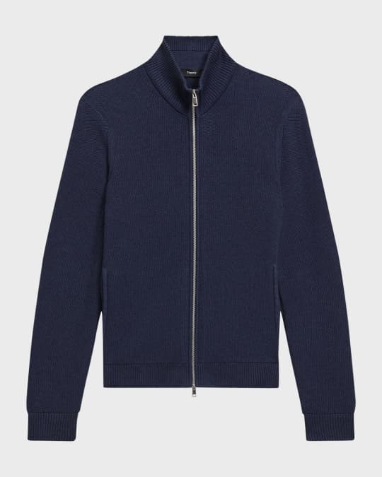 Theory Men's Walton Full-Zip Sweater | Neiman Marcus