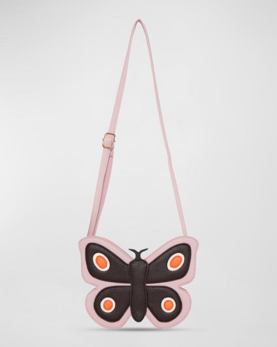 Molo Girl's Butterfly Shoulder Bag | Neiman Marcus
