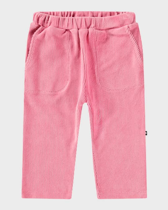 Molo Girl's Suri Ribbed Pants, Size 6M-2 | Neiman Marcus