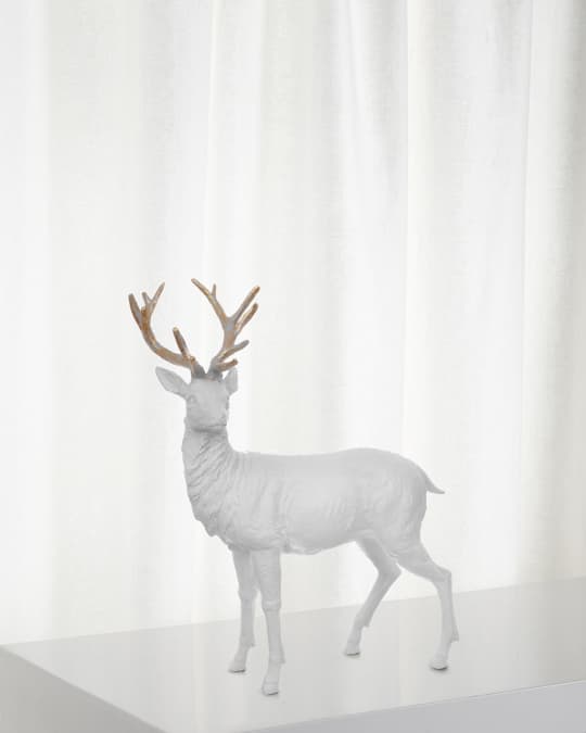 Winward Home Standing Stag Christmas Decoration | Neiman Marcus