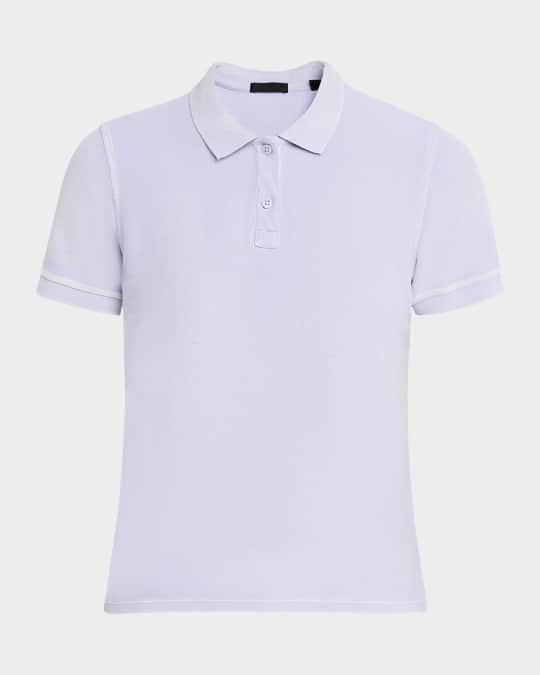 ATM Anthony Thomas Melillo Pique with Wash Short-Sleeve Polo | Neiman ...
