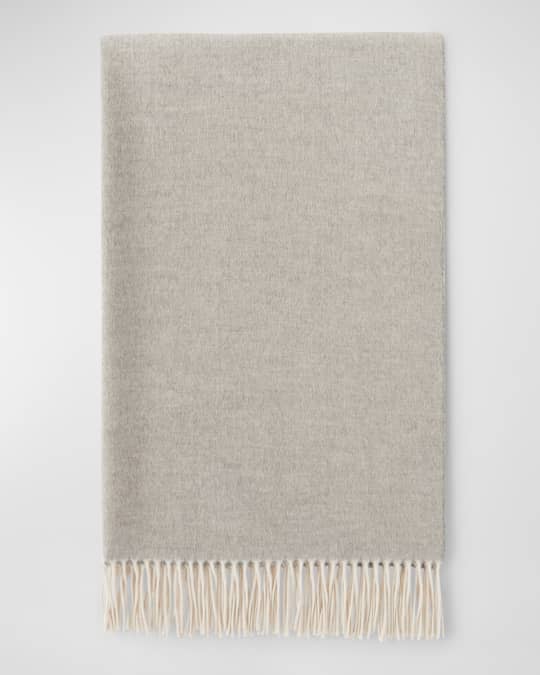 Loro Piana Two-Tone Cashmere Stole | Neiman Marcus