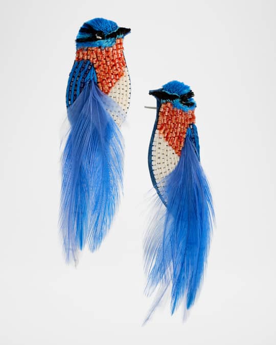 Mignonne Gavigan Spring Bird Stud Earrings | Neiman Marcus