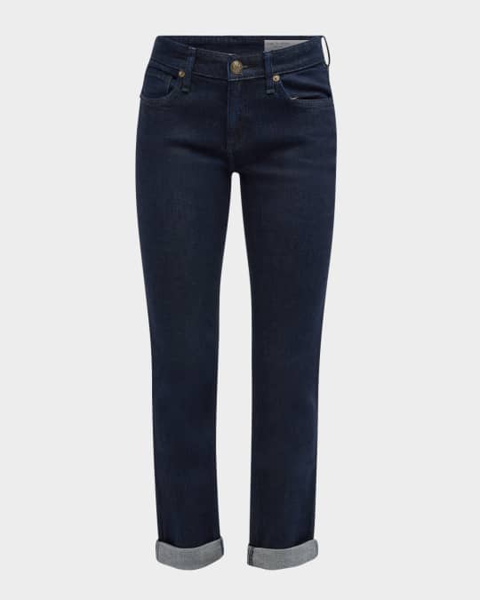 Rag & Bone Dre Low-Rise Slim Boyfriend Jeans | Neiman Marcus
