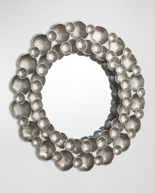 Gala 45" Round Wall Mirror | Neiman Marcus