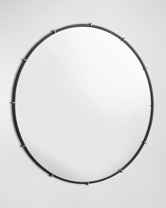 Klipp 40" Round Wall Mirror | Neiman Marcus