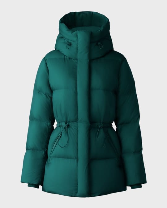 Mackage Freya Water-Repellent Softwash Crinkle Puffer Jacket | Neiman ...