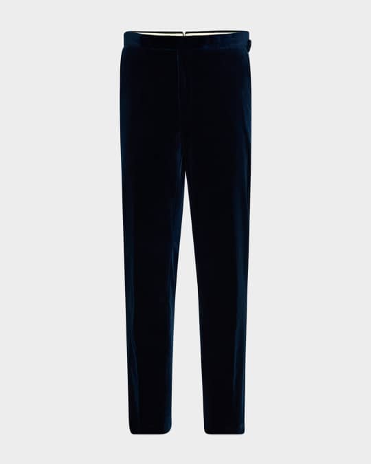 Ralph Lauren Purple Label Men's Gregory Hand-Tailored Velvet Trousers ...
