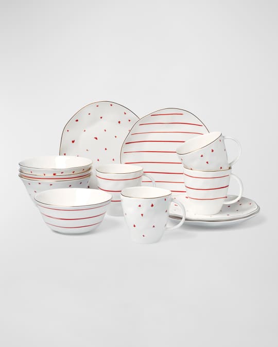 Lenox Garnet Bay 12-Piece Dessert Set, Service for 4 | Neiman Marcus