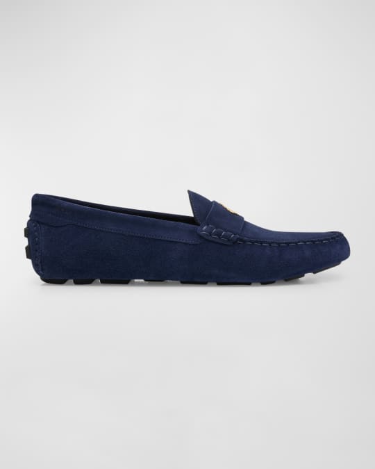 Bally Men's Kevan Suede Driving Shoes | Neiman Marcus