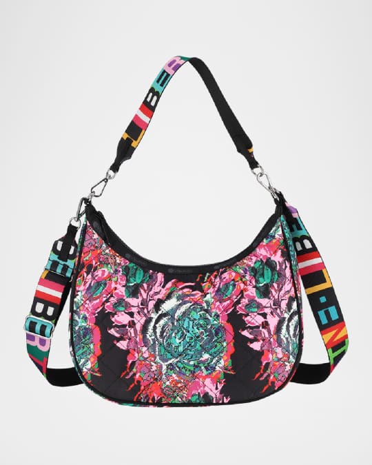 Libertine x LeSportSac Convertible Printed Hobo Bag | Neiman Marcus