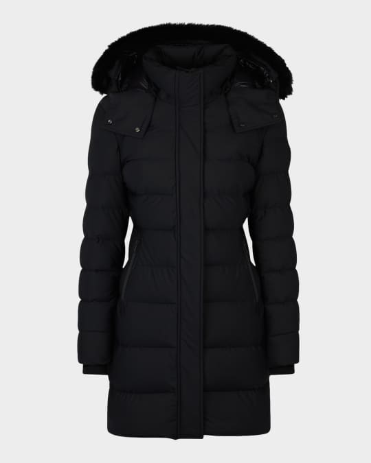 Moose Knuckles Watershed 3 Parka with Detachable Hood and Shearling ...
