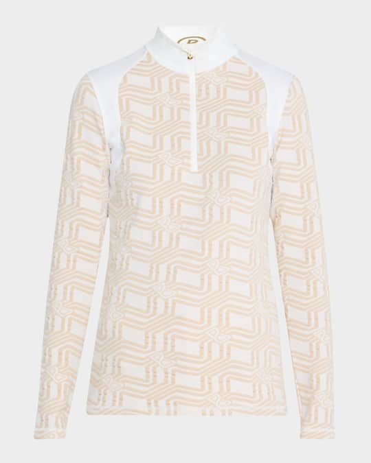 Bogner Jordana Quarter-Zip Ski Baselayer Top | Neiman Marcus