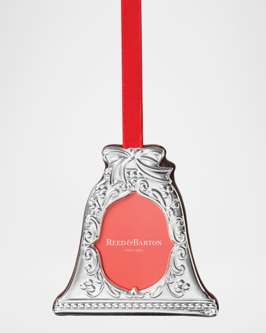 Reed & Barton Bell Figural Frame Sterling Silver Christmas Ornament ...